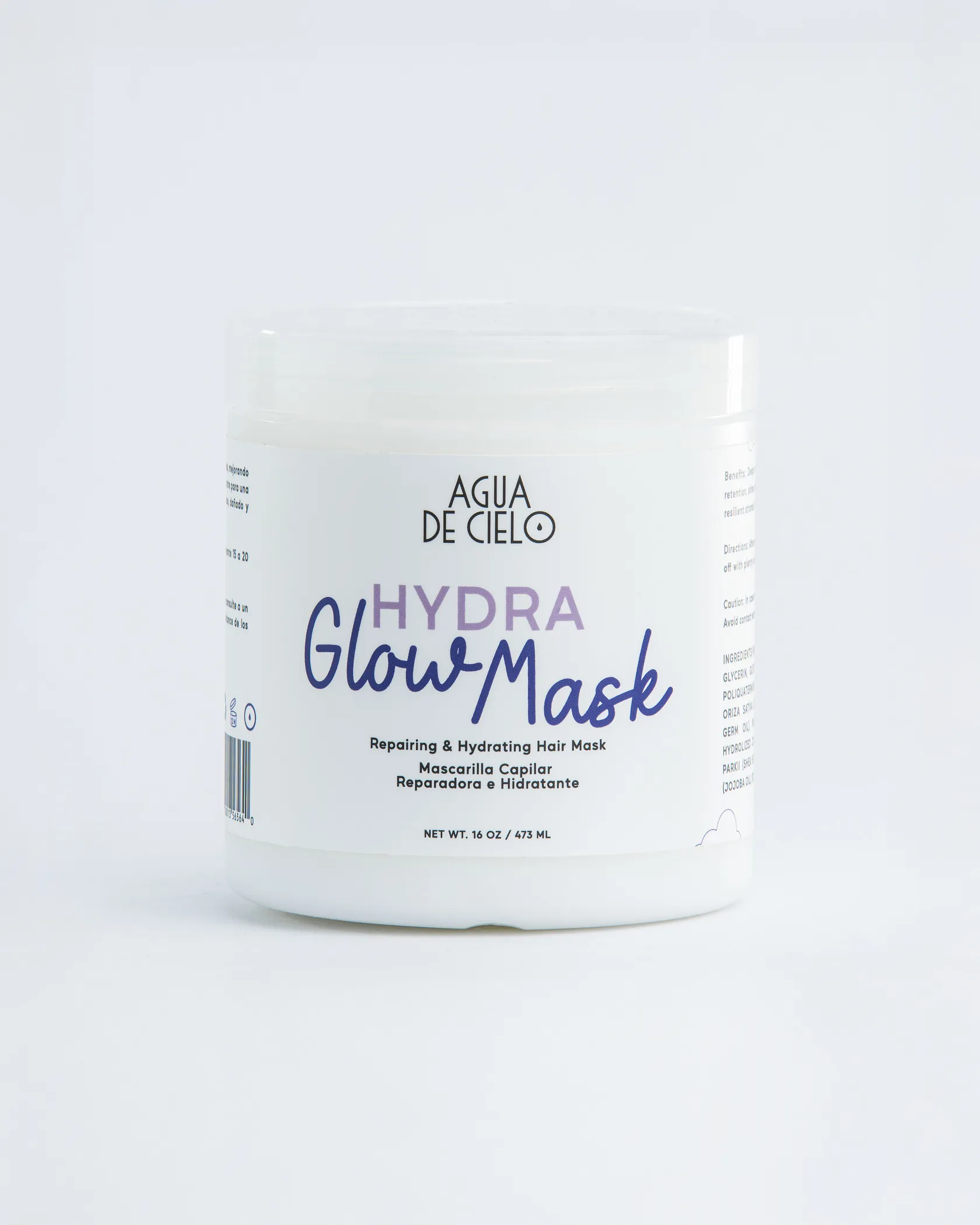 MASCARILLA HYDRA GLOW AGUA DE CIELO 16oz - Tienda Aventura